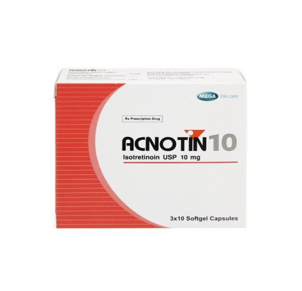 Acnotin 10 mg PO (30 tab) 1 กล่อง – Medical Matcher