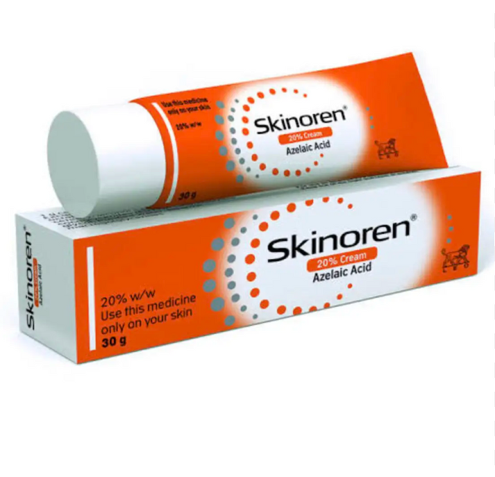 Skinoren Cream หลอด 30g ลดรอยแดงรอยดำจากสิว – Medical Matcher